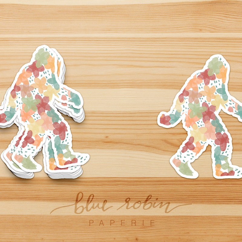 Sasquatch Sticker - Etsy