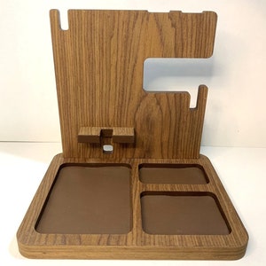 Wooden Docking Station - Walnut - Etsy
