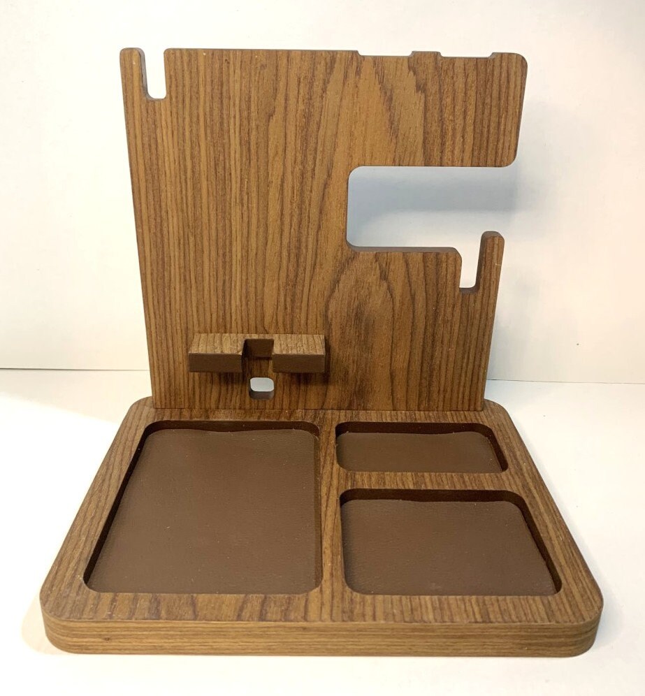 Wooden Docking Station - Walnut - Etsy
