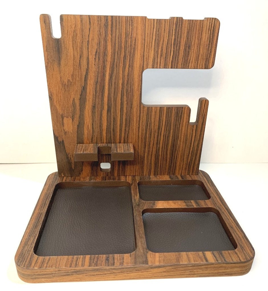 Wooden Docking Station - Rosewood - Etsy