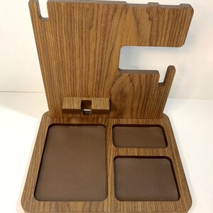 Wooden Docking Station - Walnut - Etsy