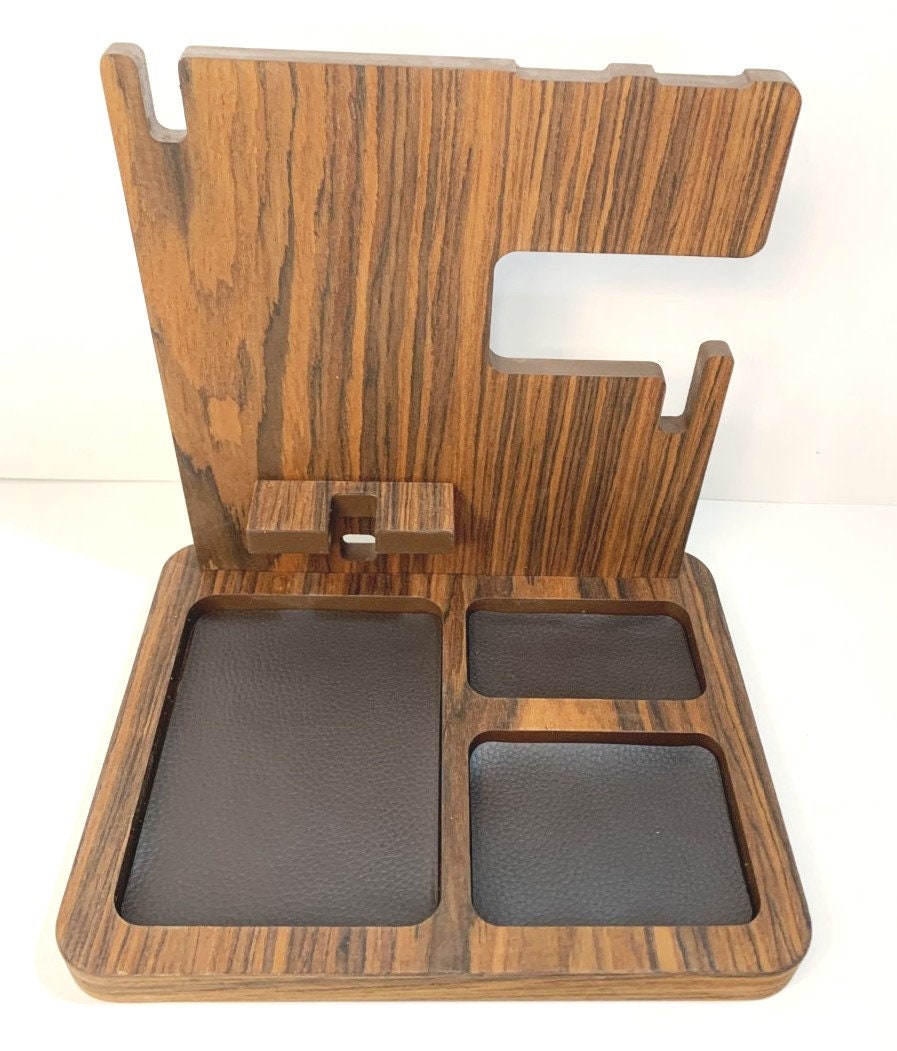 Wooden Docking Station - Rosewood - Etsy