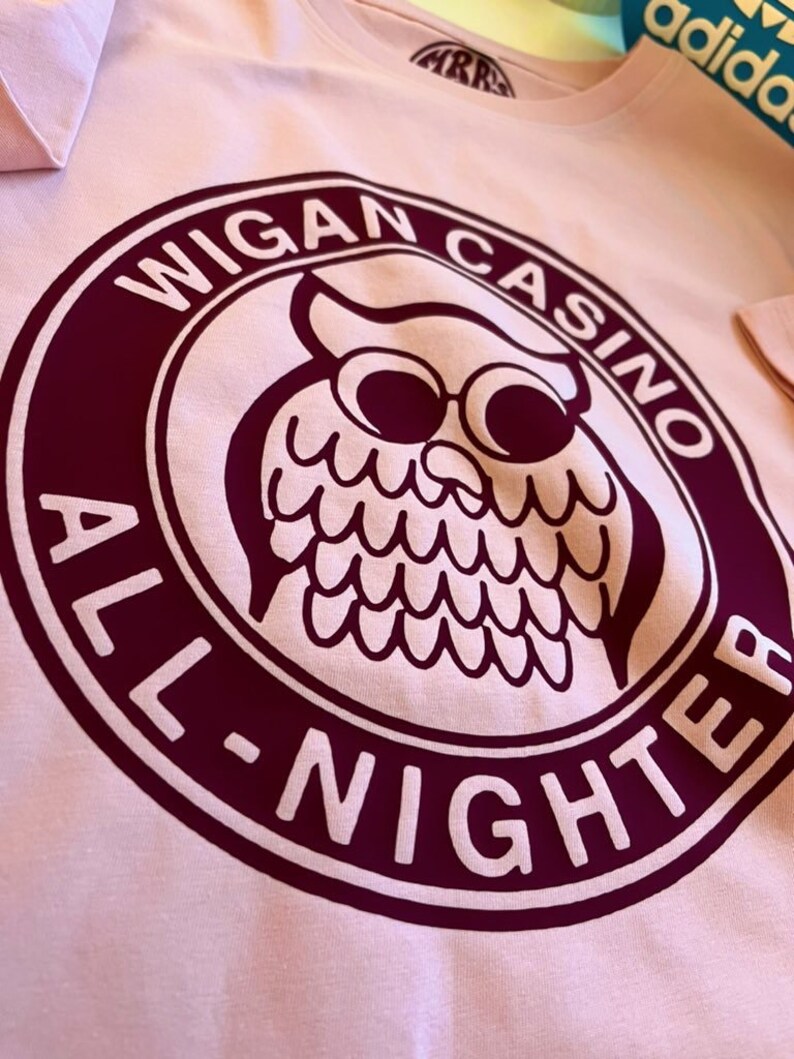 Wigan All-nighter Classic Logo-northern Soul - Etsy