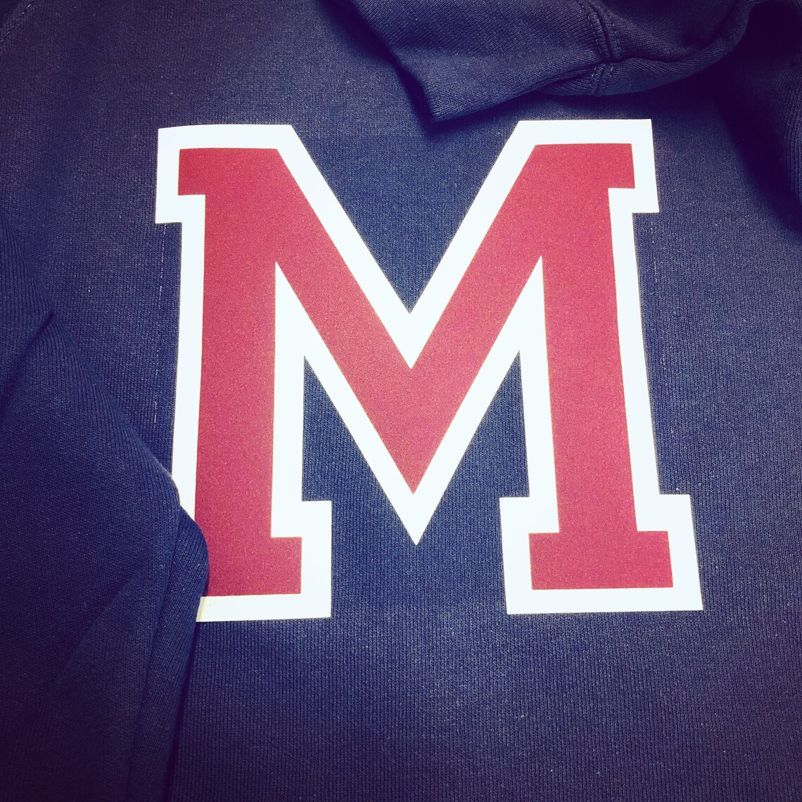 Letterman Sweatshirt any Letter - Etsy