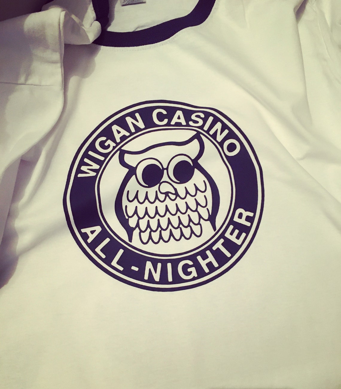 Wigan all-nighter classic logo-northern soul | Etsy