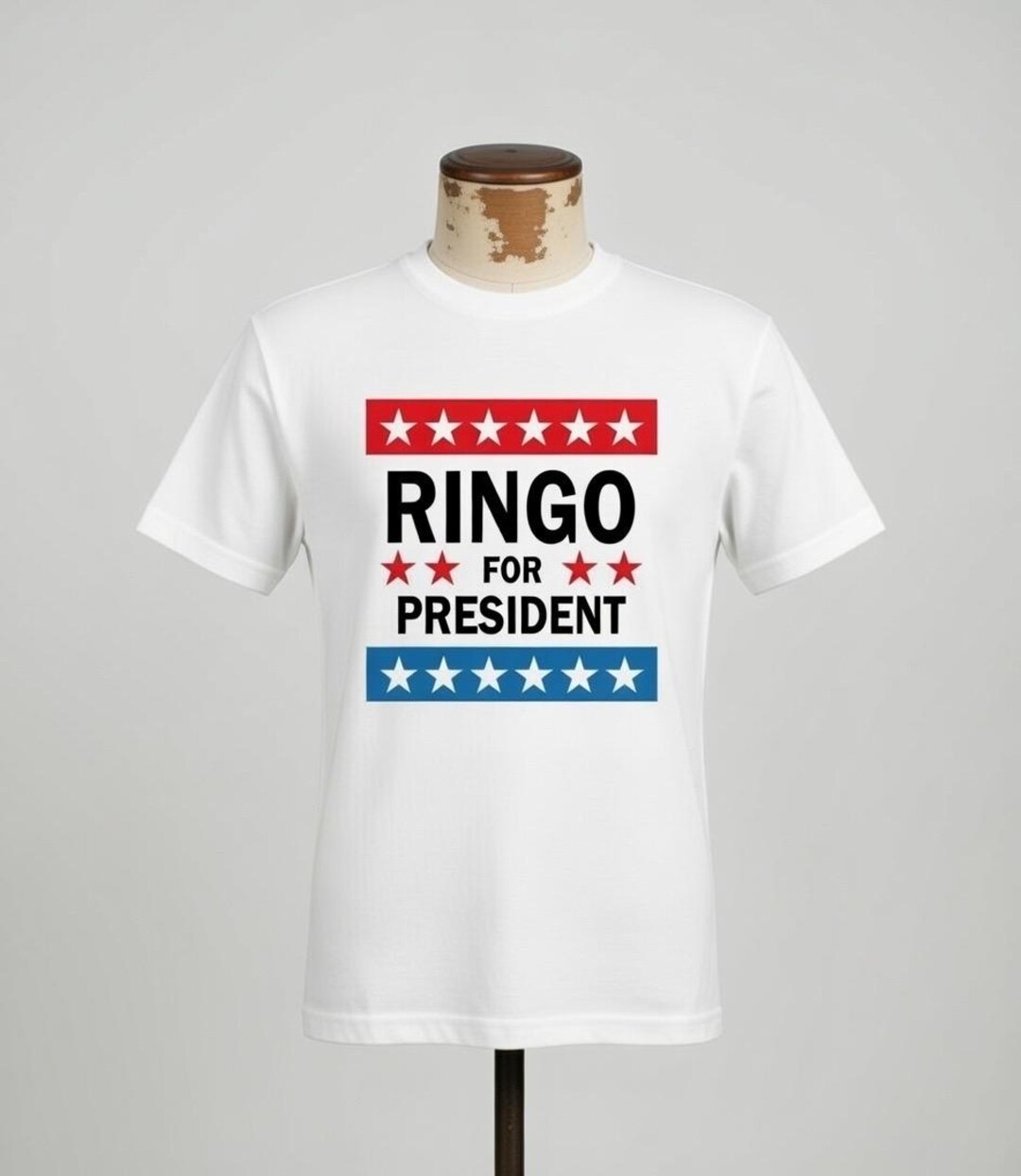 Ringo for President Organic Cotton T Shirt the Beatles - Etsy