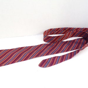 Vintage Striped Silk Necktie Innocenti Tom James - Etsy