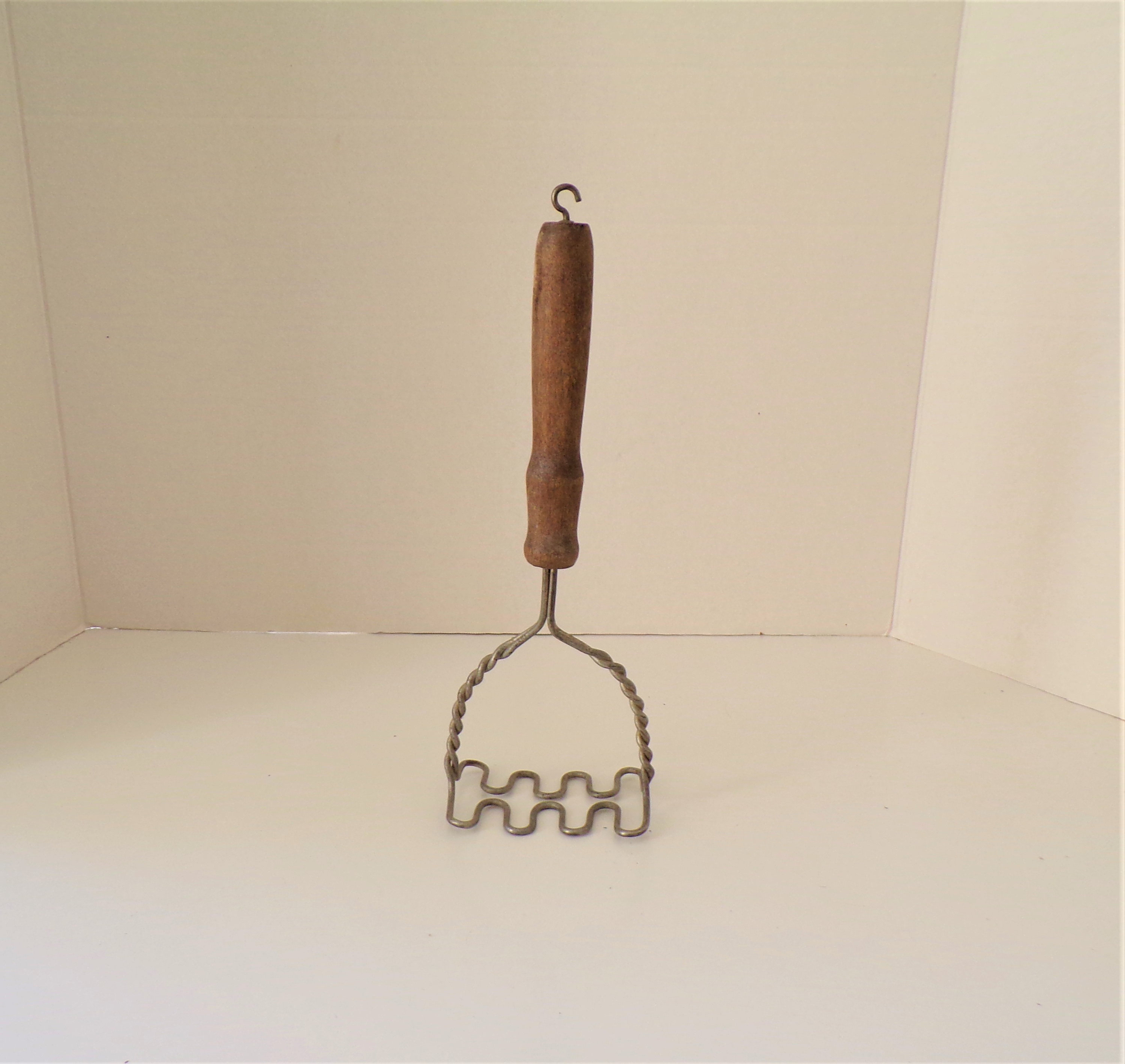 Vintage Potato Masher Heavy Twisted Wire Double Wavy Metal - Etsy