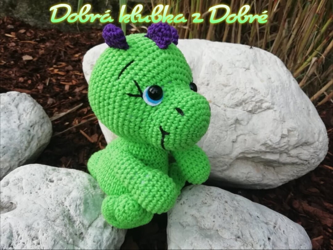 Mini Dino - Crochet Pattern EN - Etsy