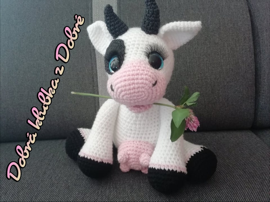 Cow Mili - Crochet Pattern - Etsy