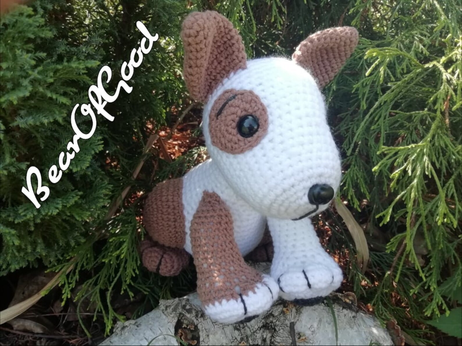 Bull Terrier - Crochet Pattern - Etsy