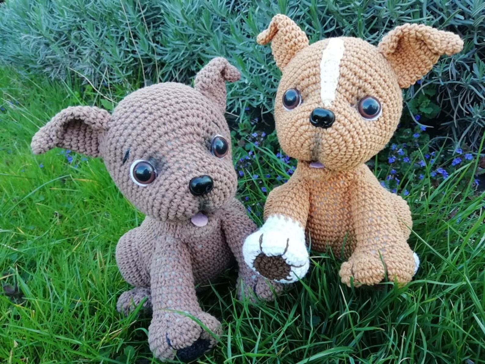 Pitbulls Crochet Pattern - Etsy