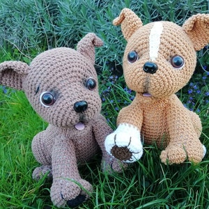 Pitbulls - Crochet Pattern - Etsy