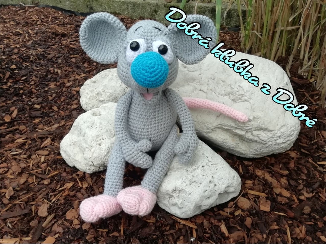 Mouse Marco - Crochet Pattern EN - Etsy