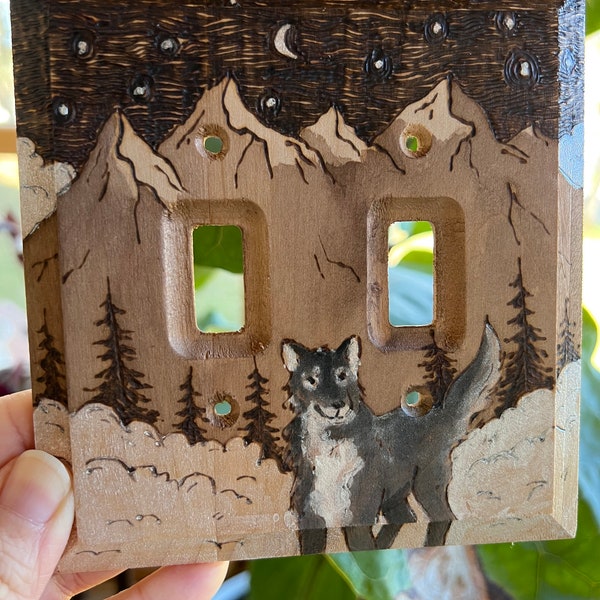 Woodland Light Switch Cover - Etsy