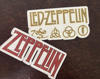 Led Zeppelin 4 in 1 RUNES BLIMP Window Vinyl - Etsy