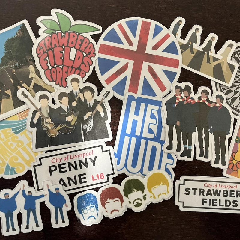 The Beatles Sticker - Etsy