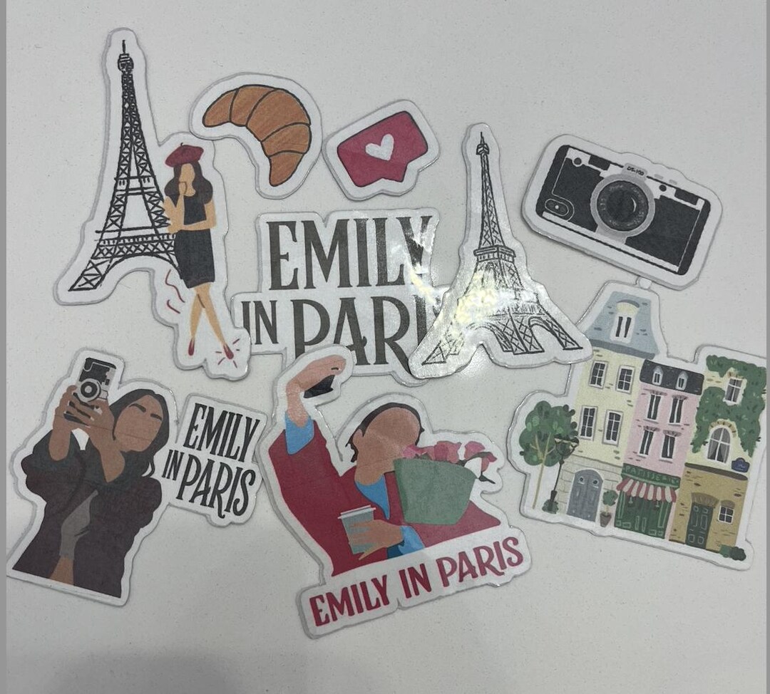 Emily in Paris Assorted Stickers - Etsy