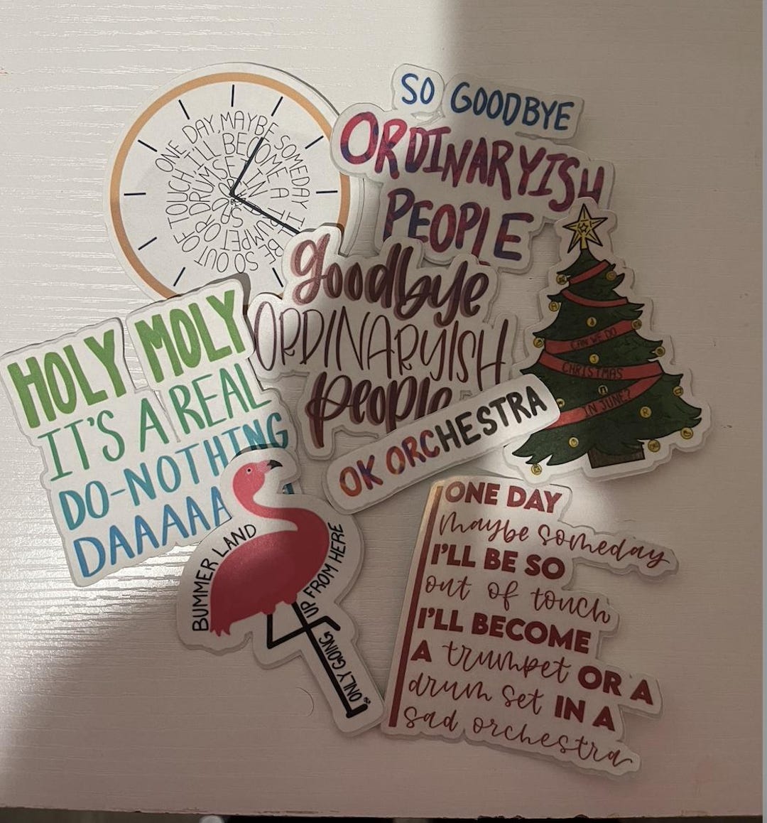 AJR Assorted Stickers Part 1 - Etsy