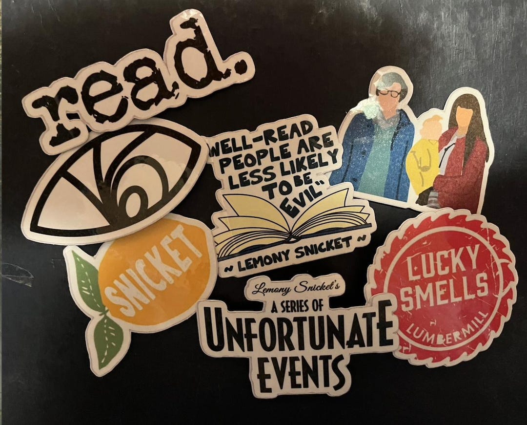 Series of Unfortunate Events Assorted Stickers - Etsy