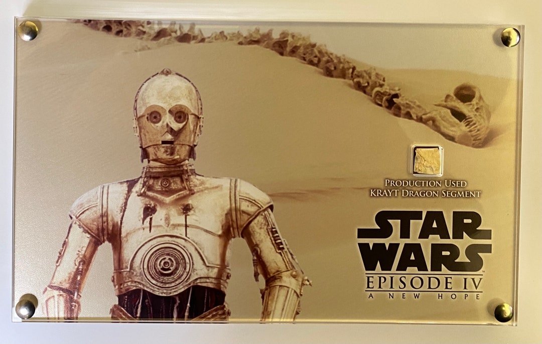 Star Wars - Krayt Dragon Segment 1977 - Large Display. - Etsy