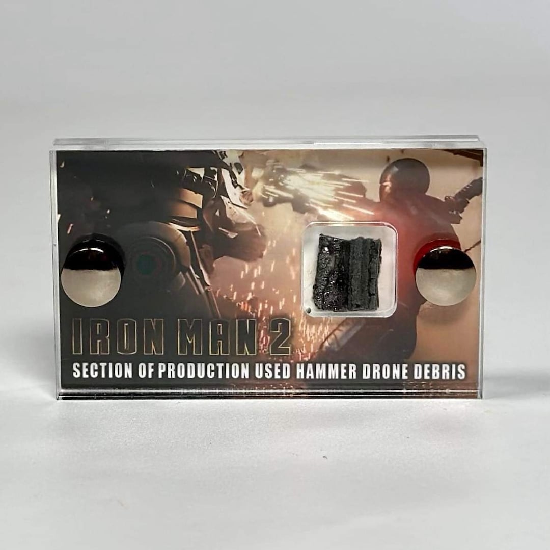 Iron Man 2 Section of Production Used Hammer Drone Mini Display - Etsy