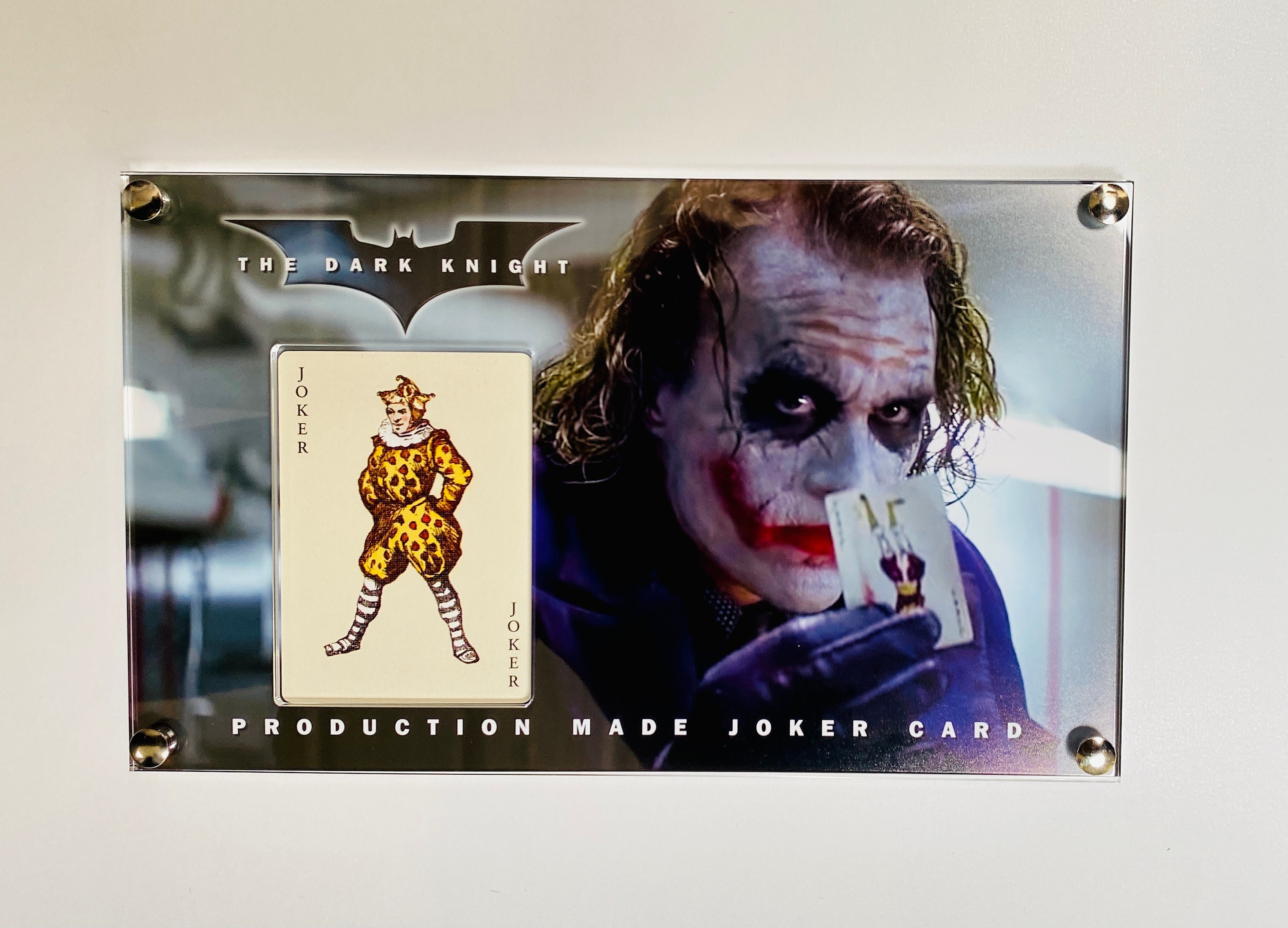 Dark Knight Joker Card