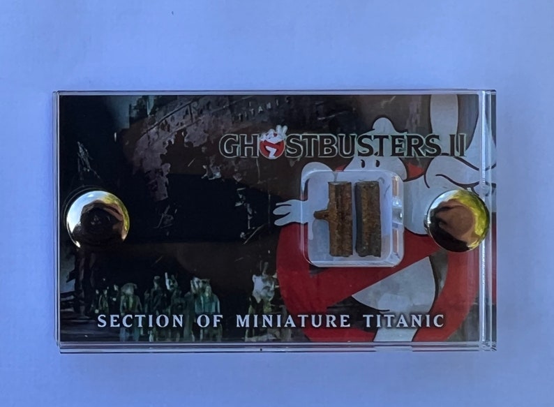 Ghostbusters 2 - Titanic Miniature Section Steel Bar / RSJ No3 Mini Display. - Etsy