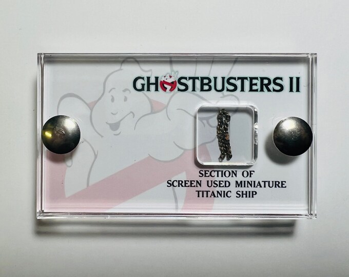 Mini Display Ghostbusters 2 Titanic Miniature Section Chain - Etsy