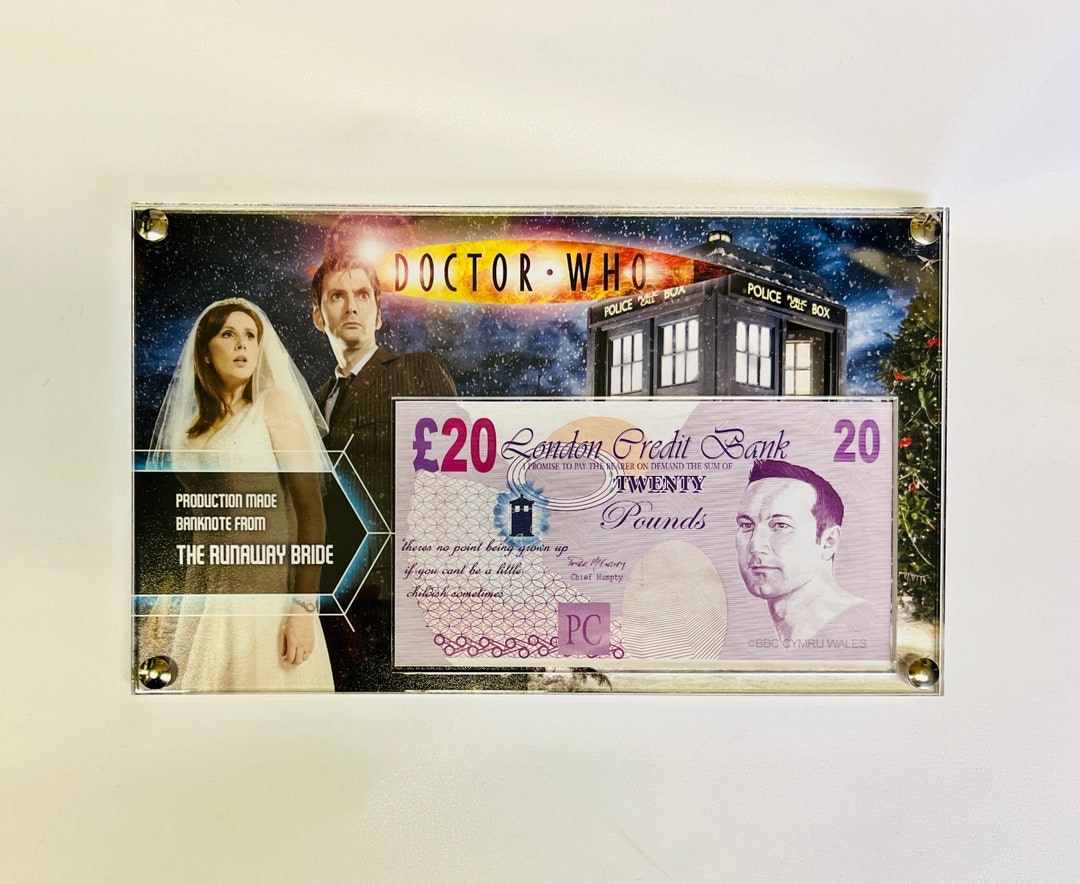 Doctor Who - Screen Used / Production 20 Pound Bank Note / Money From ...
