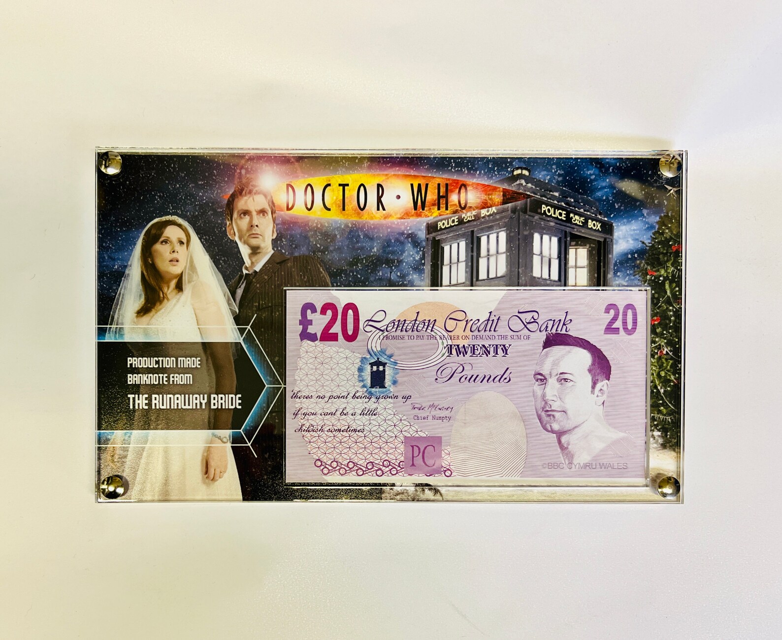 Doctor Who - Screen Used / Production 20 Pound Bank Note / Money From ...