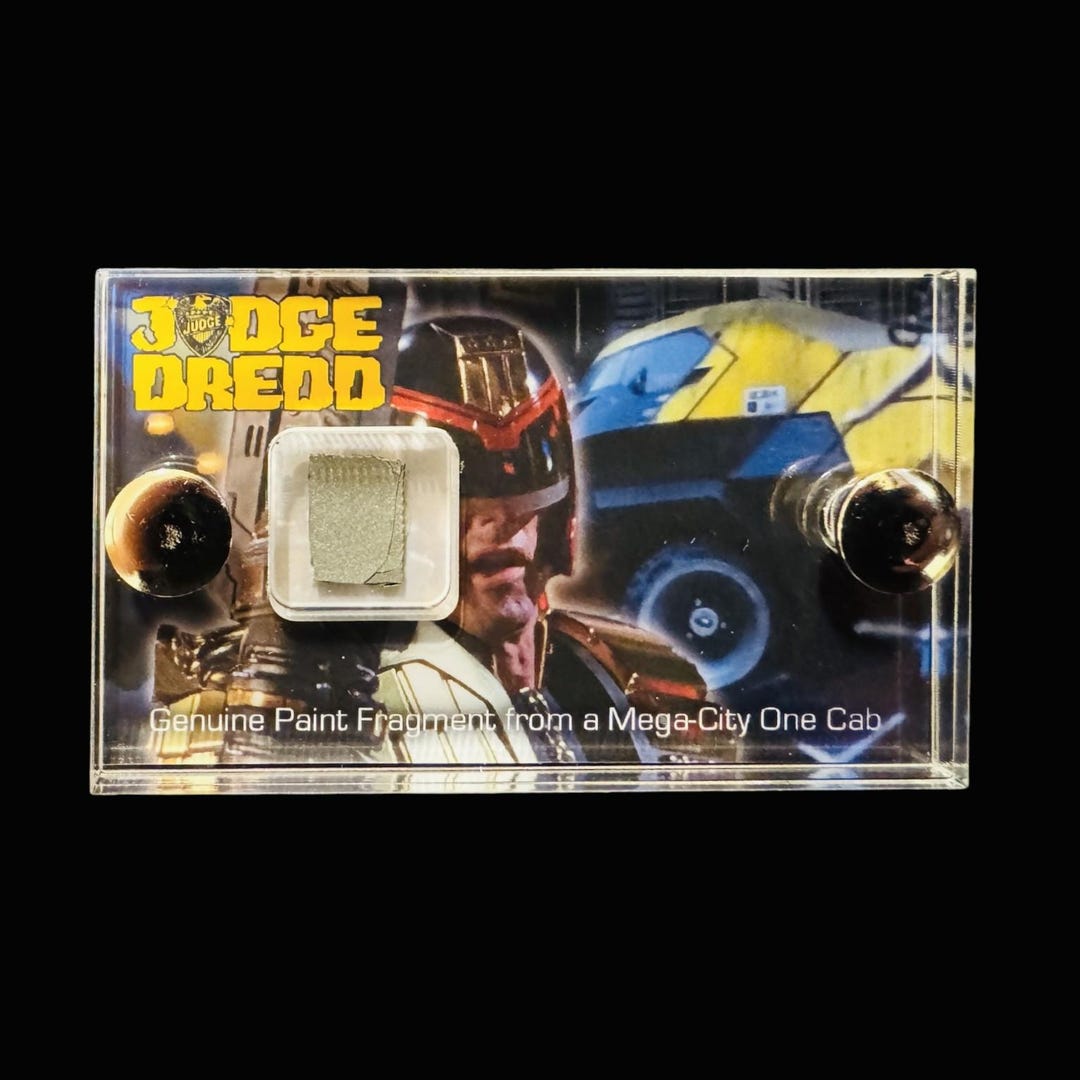 Judge Dredd 1995 – Screen Used Mega-city One Cab Prop Display - Etsy