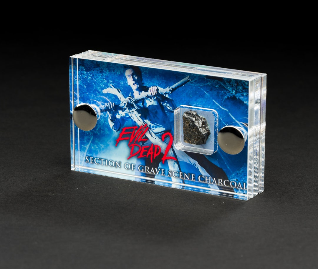 Evil Dead 2 - Section of Screen Used Grave Scene Charcoal Mini Display ...