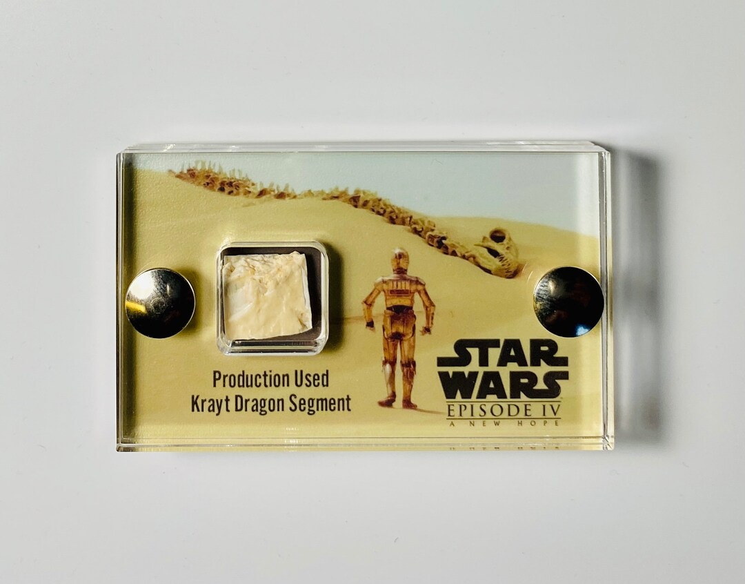 Star Wars Krayt Dragon Segment 1977 V2 Mini Display - Etsy