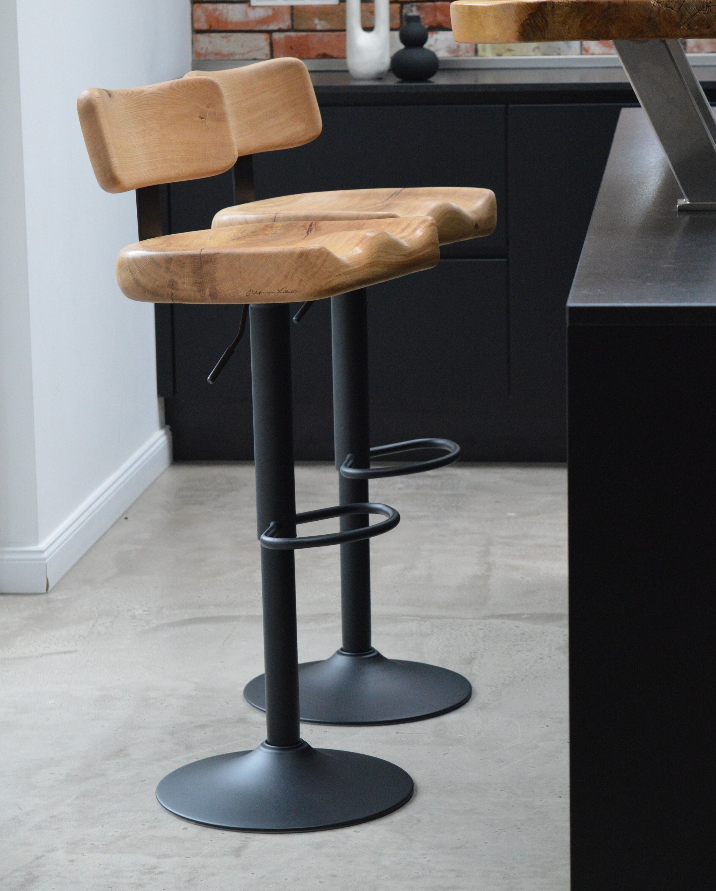 online cheap store 1950 Counter Height Bar Stools with Solid Wood & Low ...