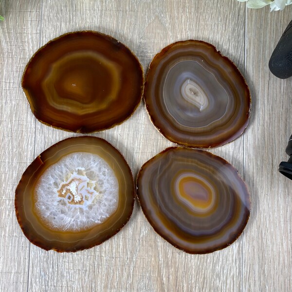 Agate Coasters - Etsy