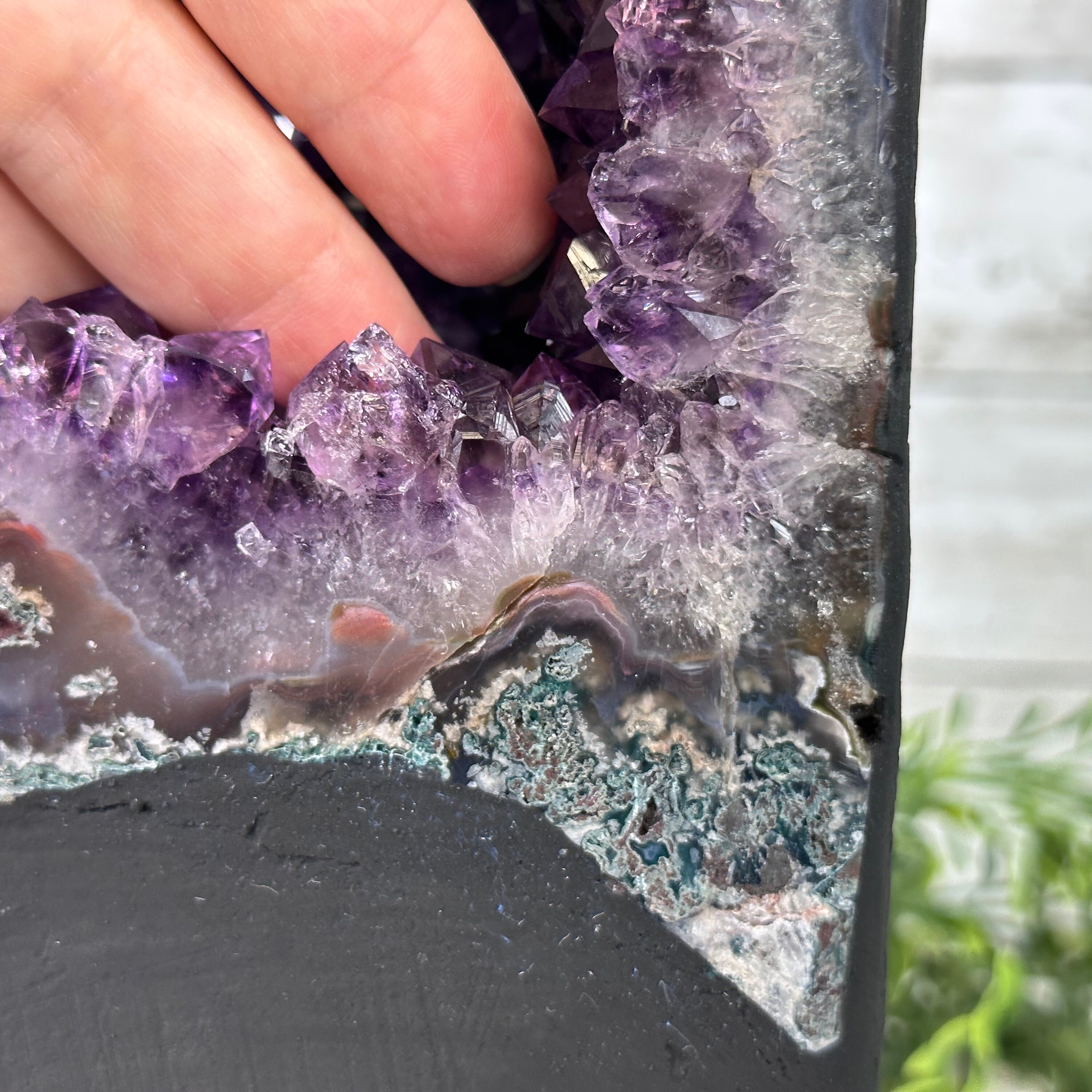 Extra Plus Quality Brazilian Amethyst Cathedral, 49.9 Lbs & 19" Tall ...