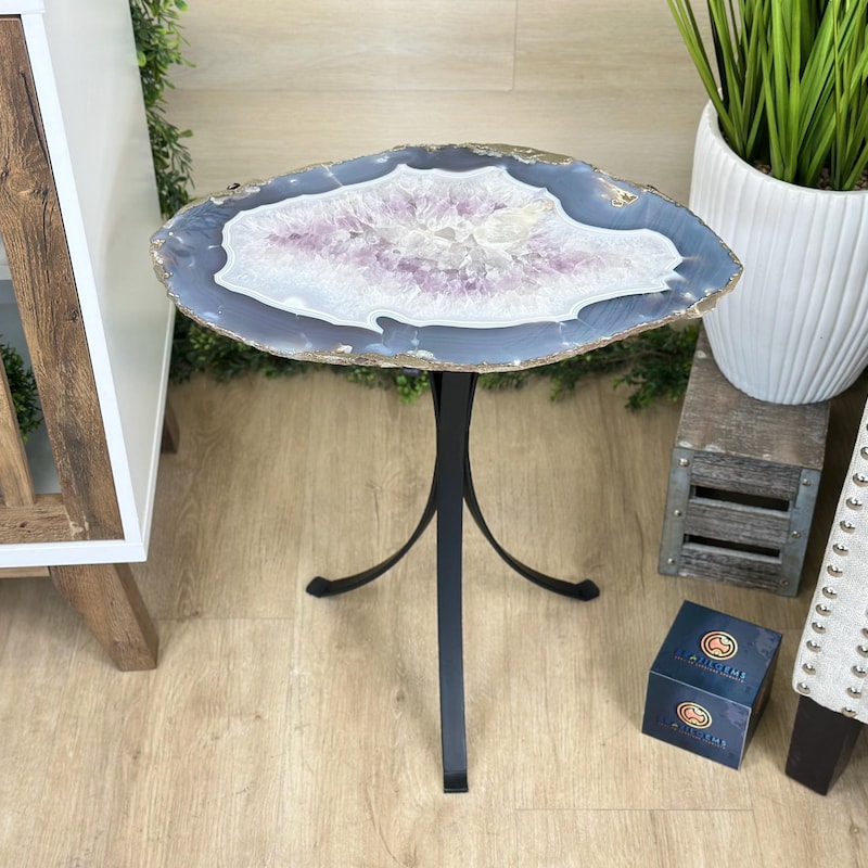 Agate End Table - Etsy