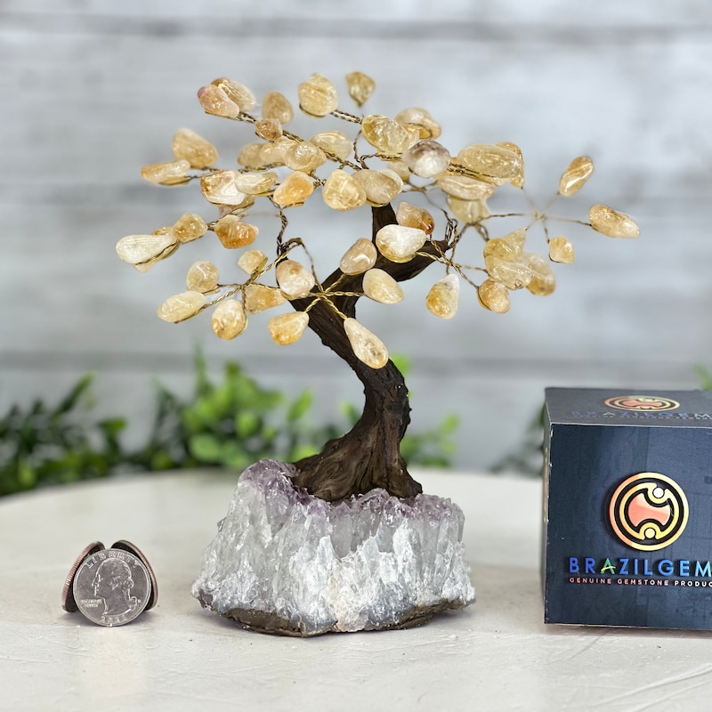 Tall Citrine Crystal - Etsy