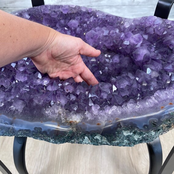 Amethyst coffee table store