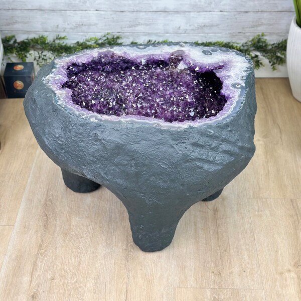 Amethyst Geode Table - Etsy