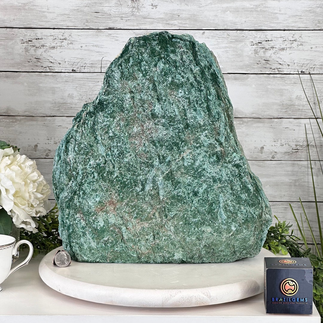 Rough Fuchsite Freeform Gemstone, 48.5 Lbs & 14” Tall #3302FS-002 - Etsy