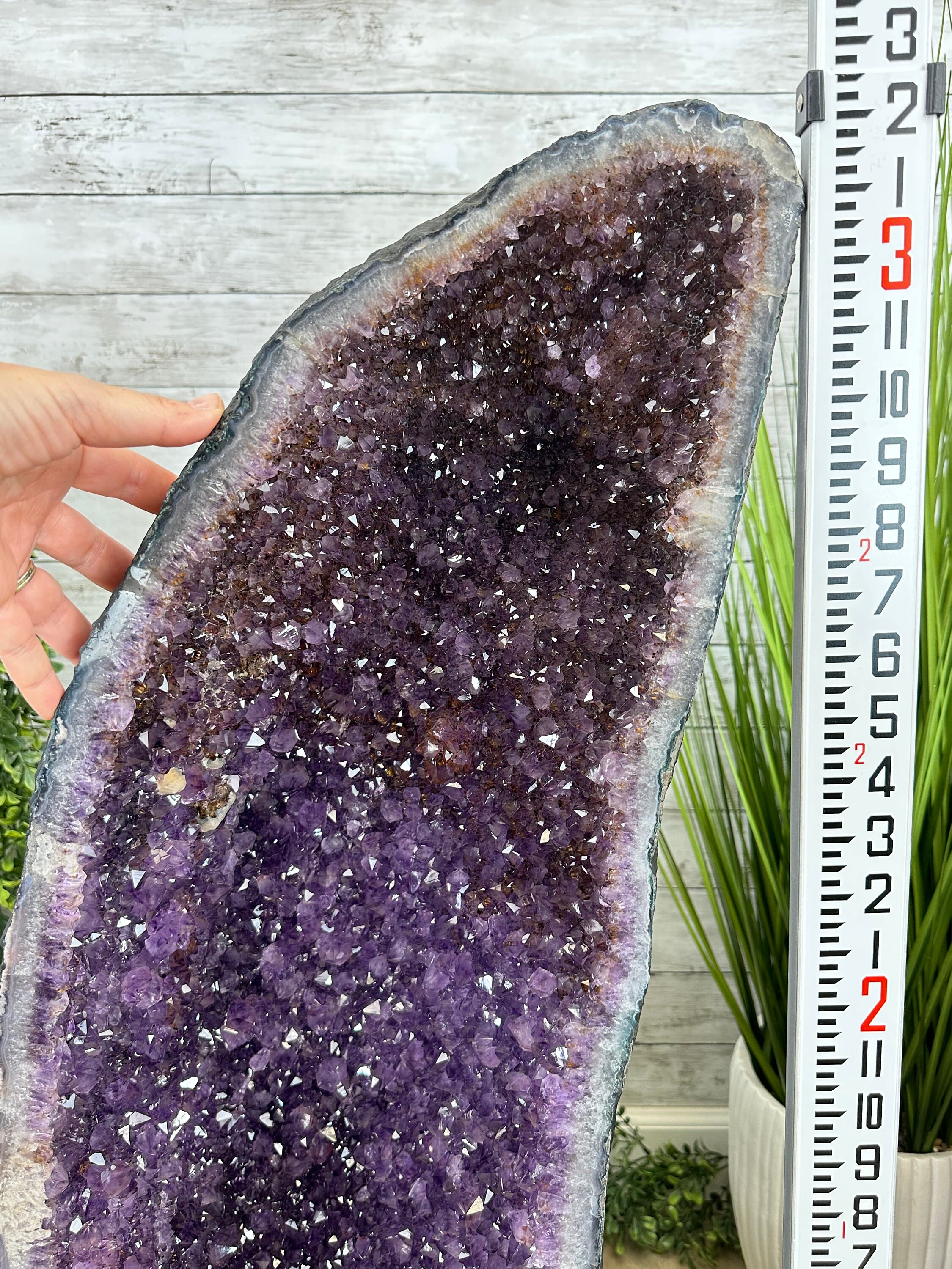Extra Plus Quality Brazilian Amethyst Cathedral, 146 Lbs & 38.2" Tall ...