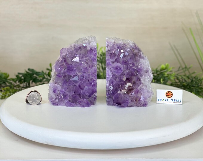 Natural Purple Amethyst Cathedral 26.95 Lbs | Standing Geode Cave Color ...
