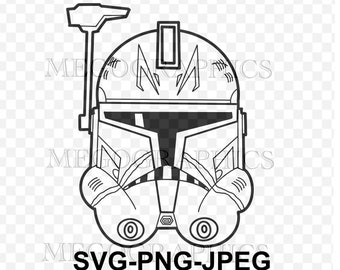 Clone Trooper Svg | Etsy