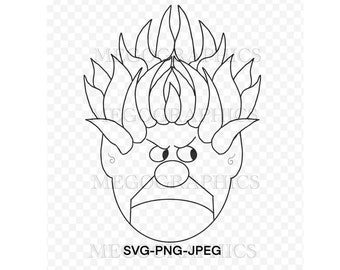Heat Miser and Snow Miser Svg - Etsy Singapore