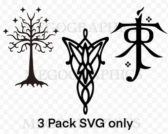 Elvish Svg - Etsy Canada