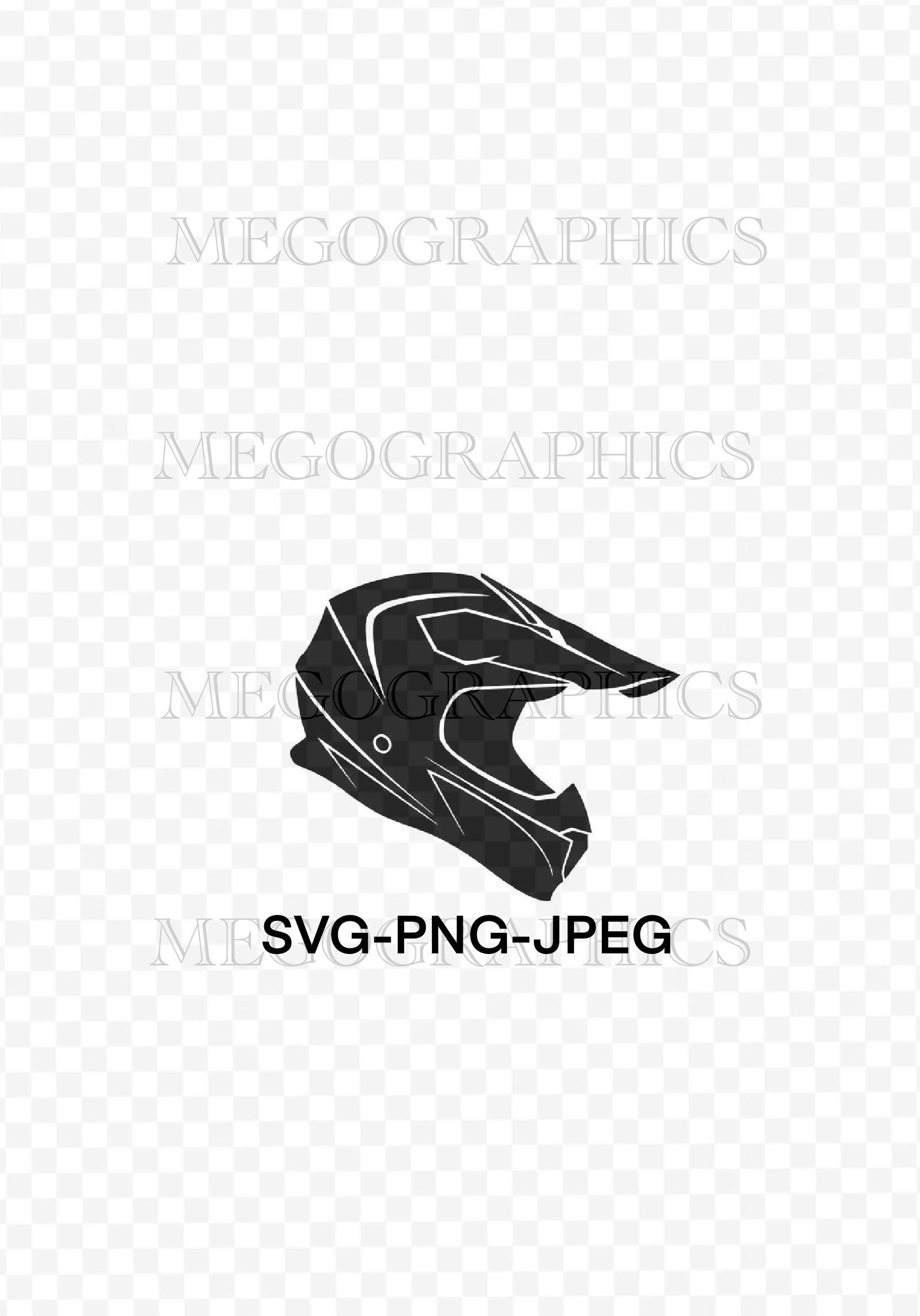 Dirtbike Helmet SVG Motocross Mx Digital Download SVG - Etsy
