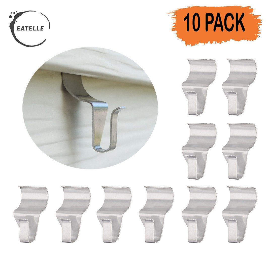 Eatelle No-hole Needed Vinyl Siding Hooks, Heavy Duty Stainless Steel ...