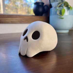 Ceramic Porcelain Skull - Large - Etsy